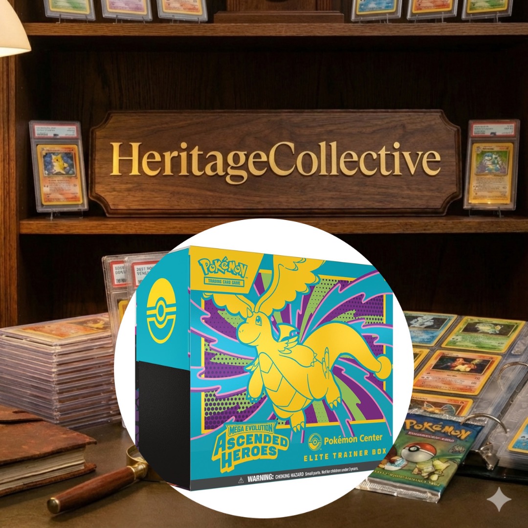 Pokemon EN ME03 Ascended Heroes PC Pokemon Center ETB Elite Trainer Box ...