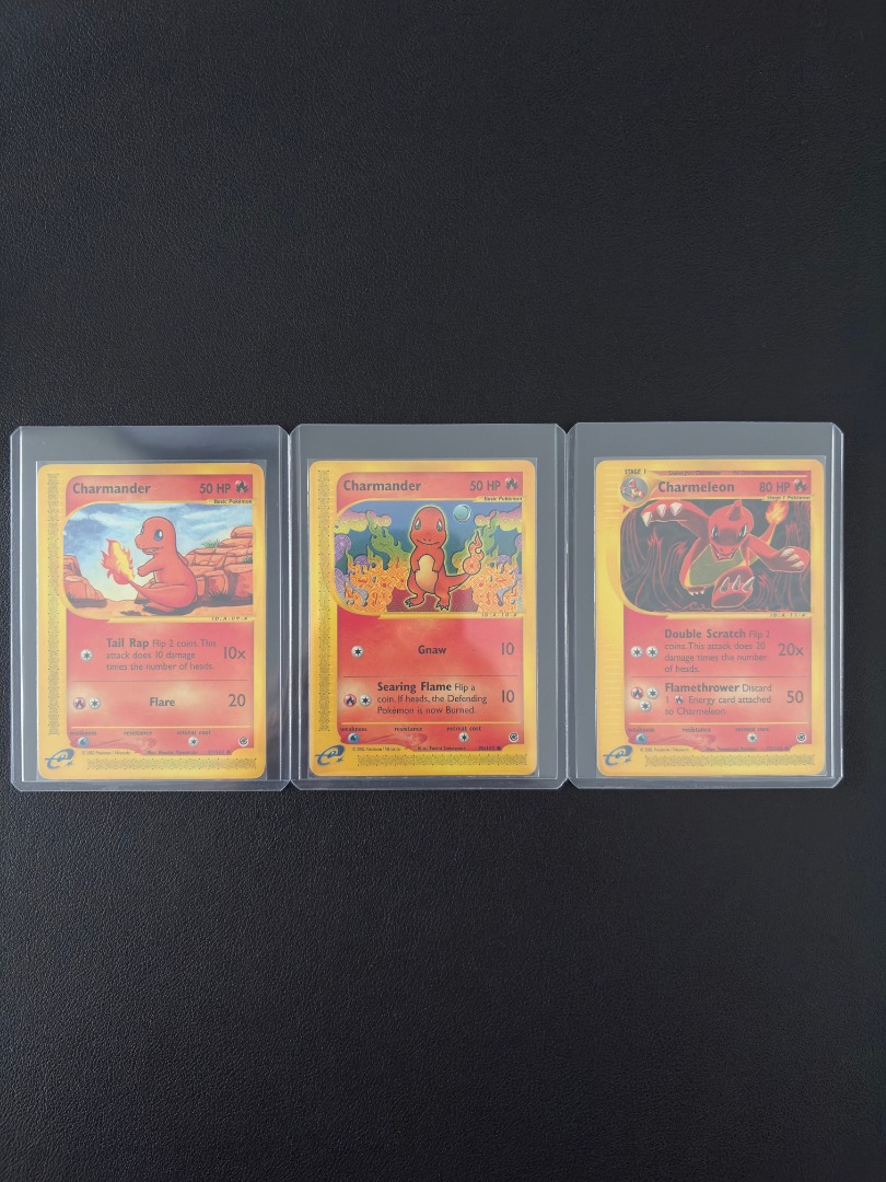 Pokemon Expedition Base Set Cards - Charmander, Charmeleon, Hobbies ...