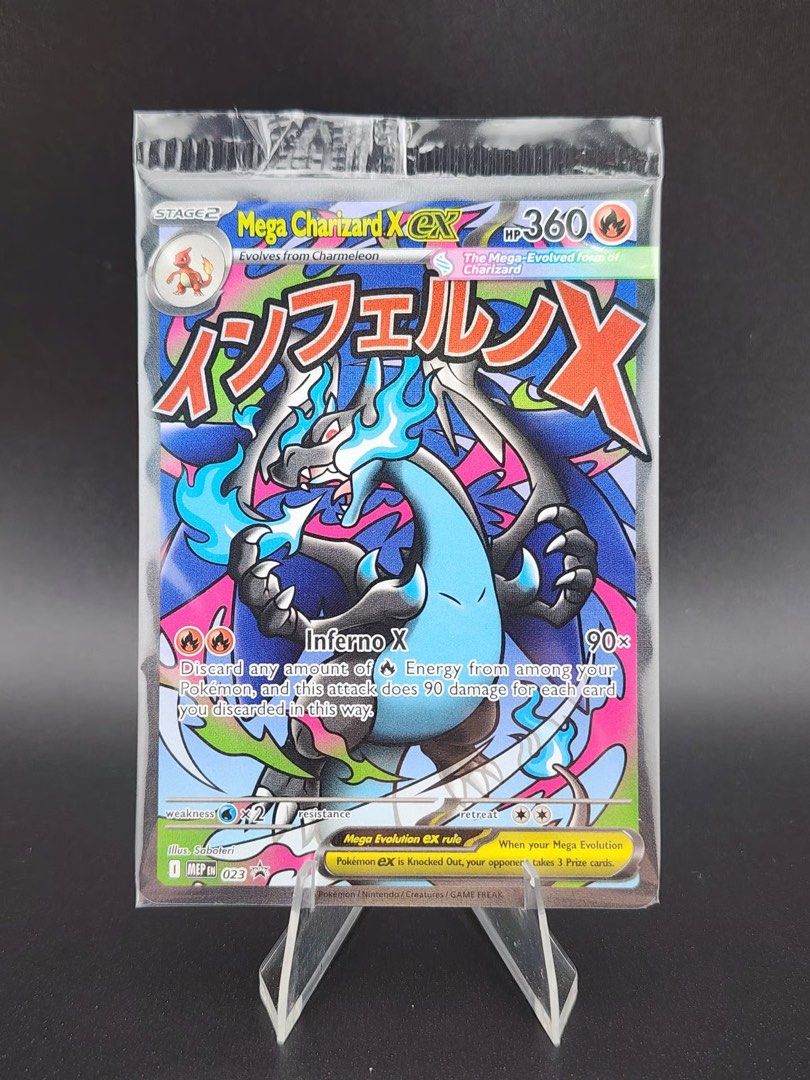Pokemon Mega Charizard X Ex 023 + Oricorio Ex 024 Phantasmal Flames UPC ...