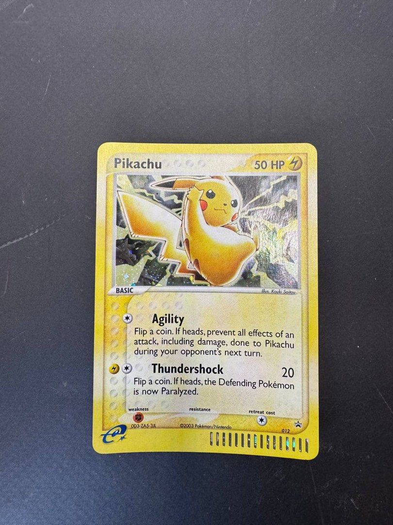 Pokemon Pokémon Pikachu (promo), Hobbies & Toys, Toys & Games on Carousell