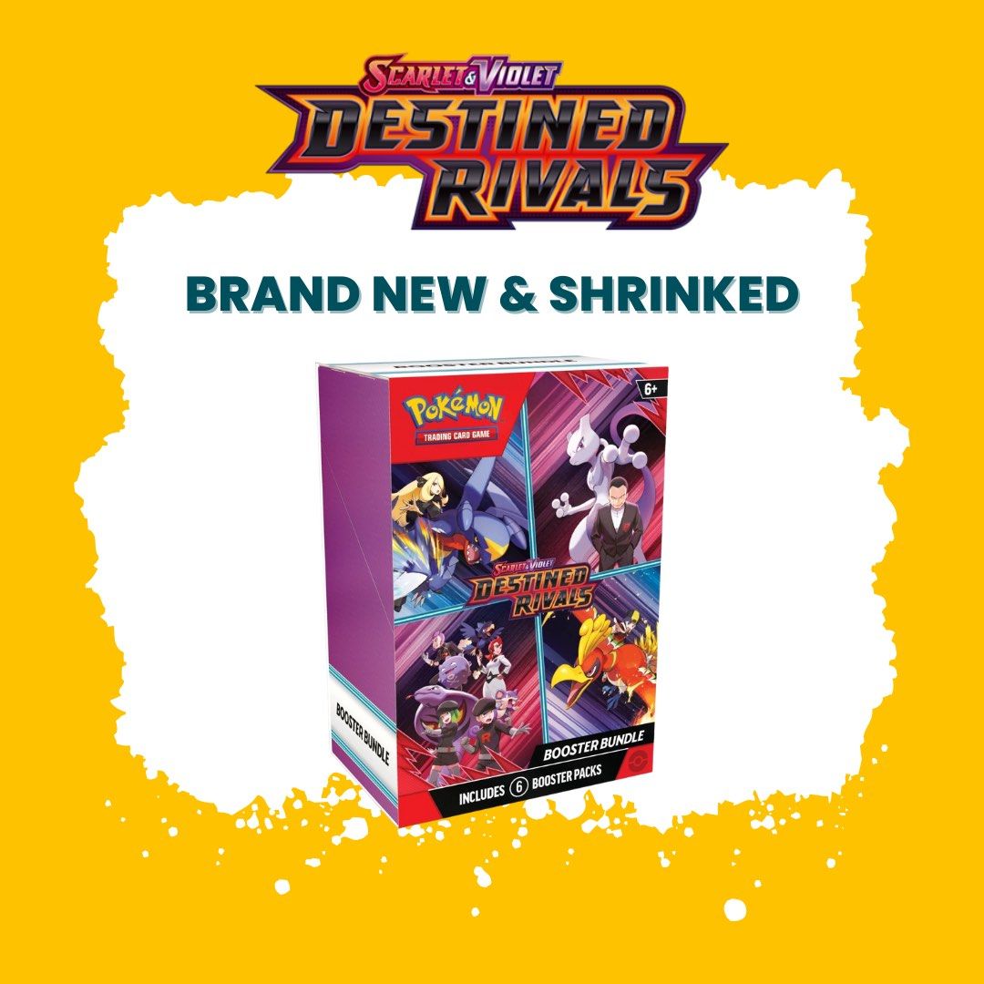Pokemon Scarlet & Violet Destined Rivals Booster Bundle, Hobbies & Toys ...