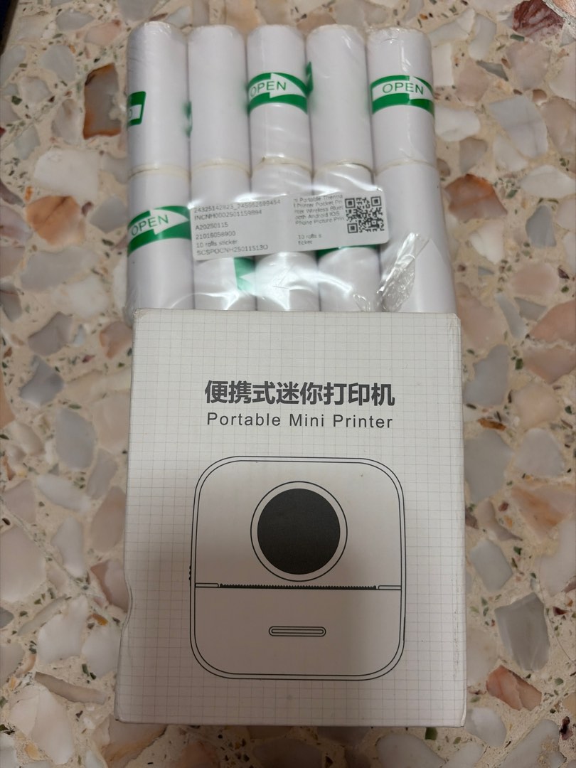 Portable Mini Printer, Computers & Tech, Printers, Scanners & Copiers ...