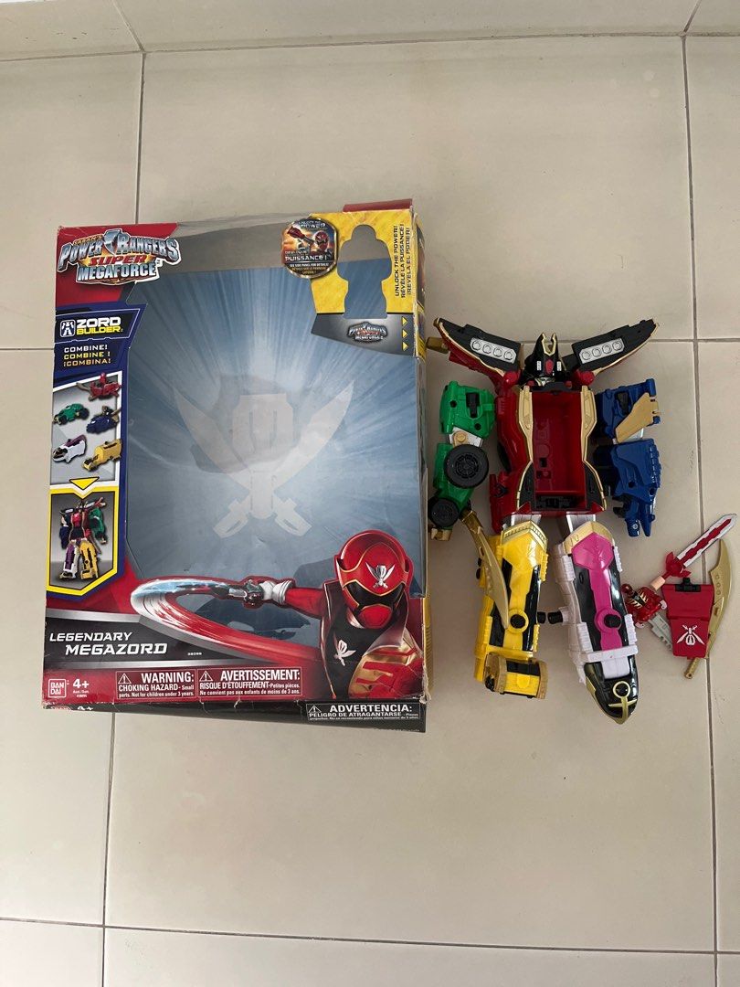 Power Rangers Megaforce Legendary Megazord, Hobbies & Toys, Toys ...