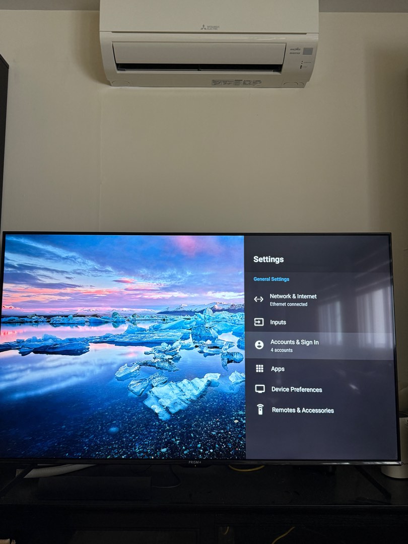 Prism+ Q55E 55-inch Android TV, TV & Home Appliances, TV ...