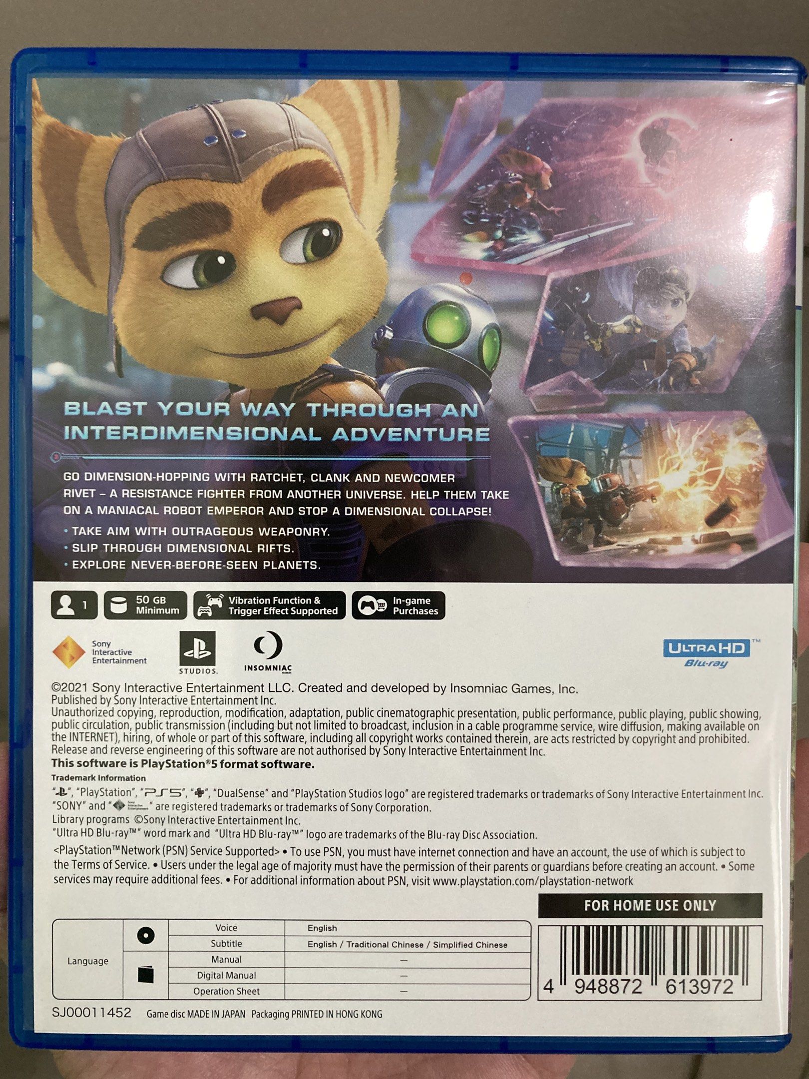 Rachet and Clank - Rift Apart (PS5), Video Gaming, Video Games ...