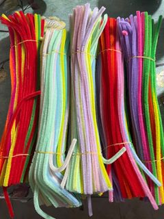 100pcs Colorful Pipe Cleaners, Hobbies & Toys, Stationery & Craft ...