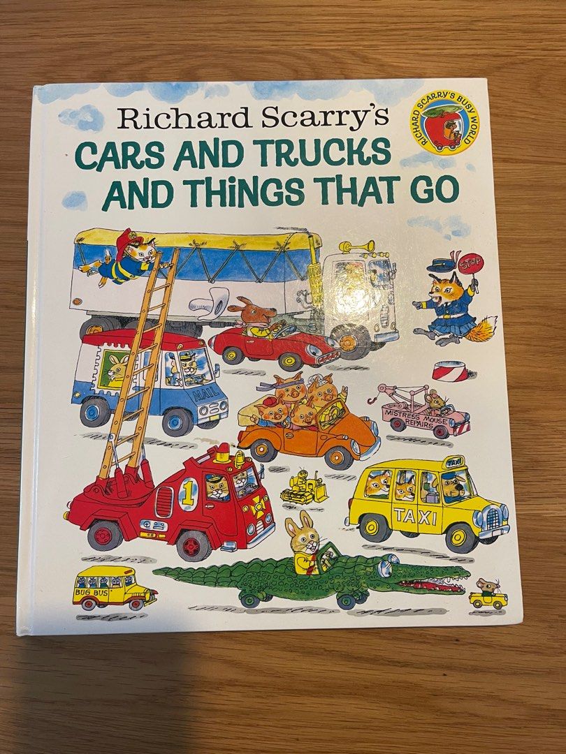 Richard Scarry's Cars and Trucks and Things That Go, Hobbies & Toys ...
