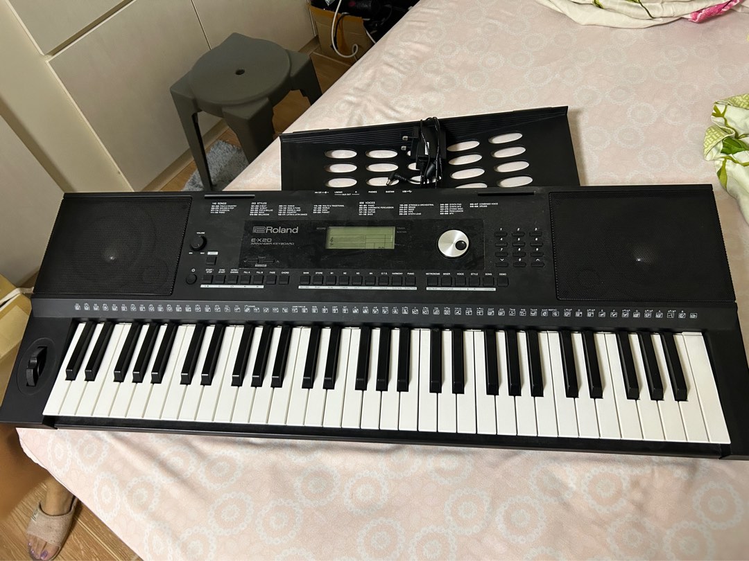 Roland E-X20 Arranger Keyboard , Hobbies & Toys, Musical Instruments on ...