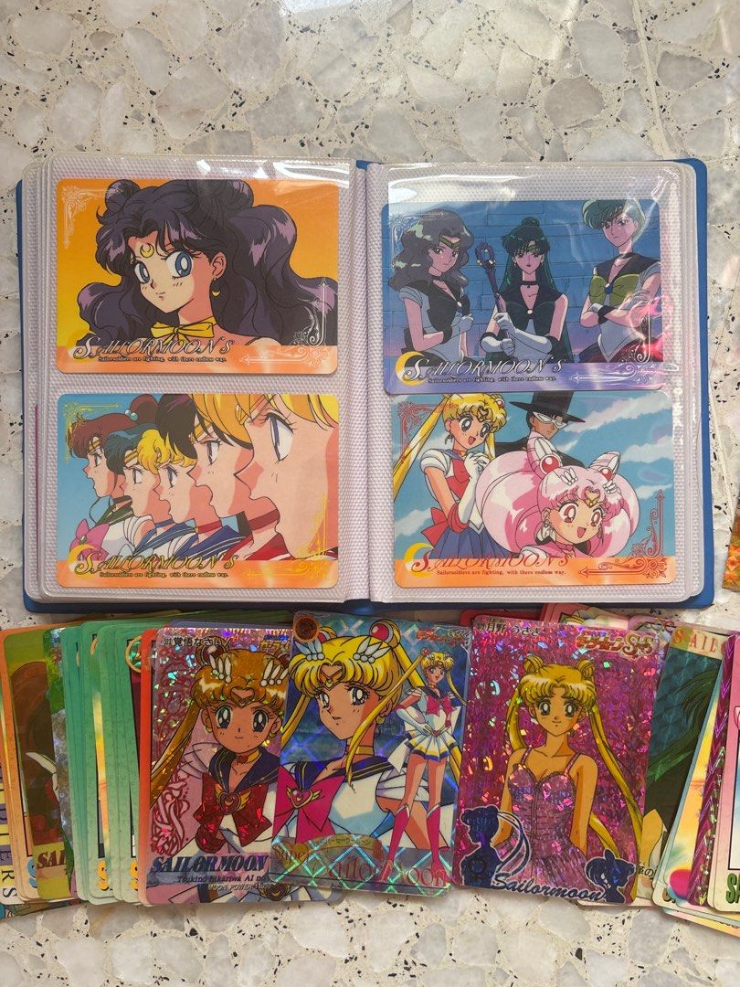 Sailor Moon Trading Cards - Vintage Collection, Hobbies & Toys, Toys ...