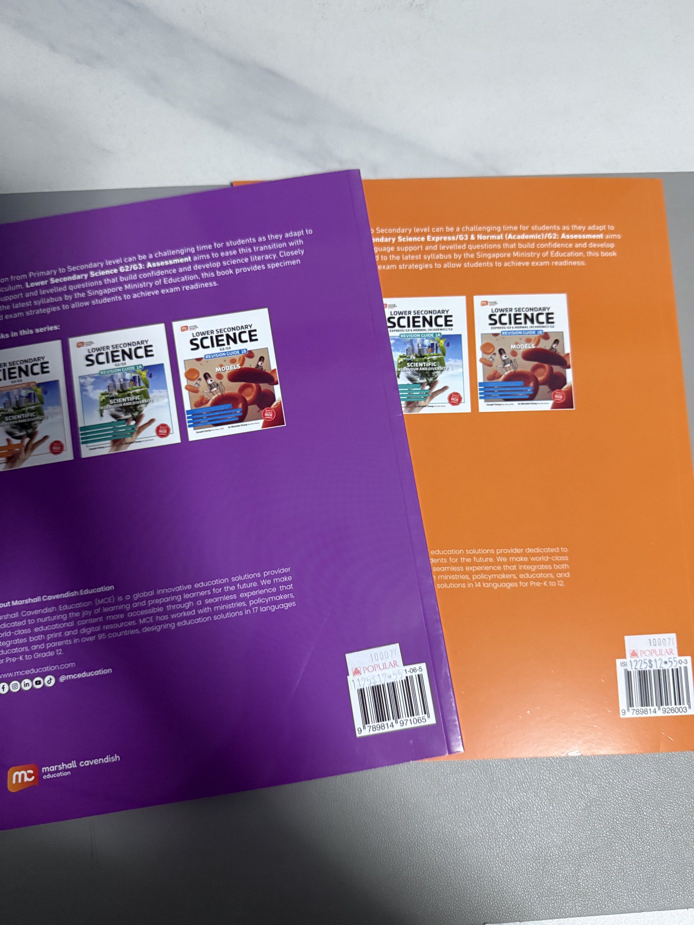 Secondary 1 G2/G3 Science Assessment Books, Hobbies & Toys, Books ...