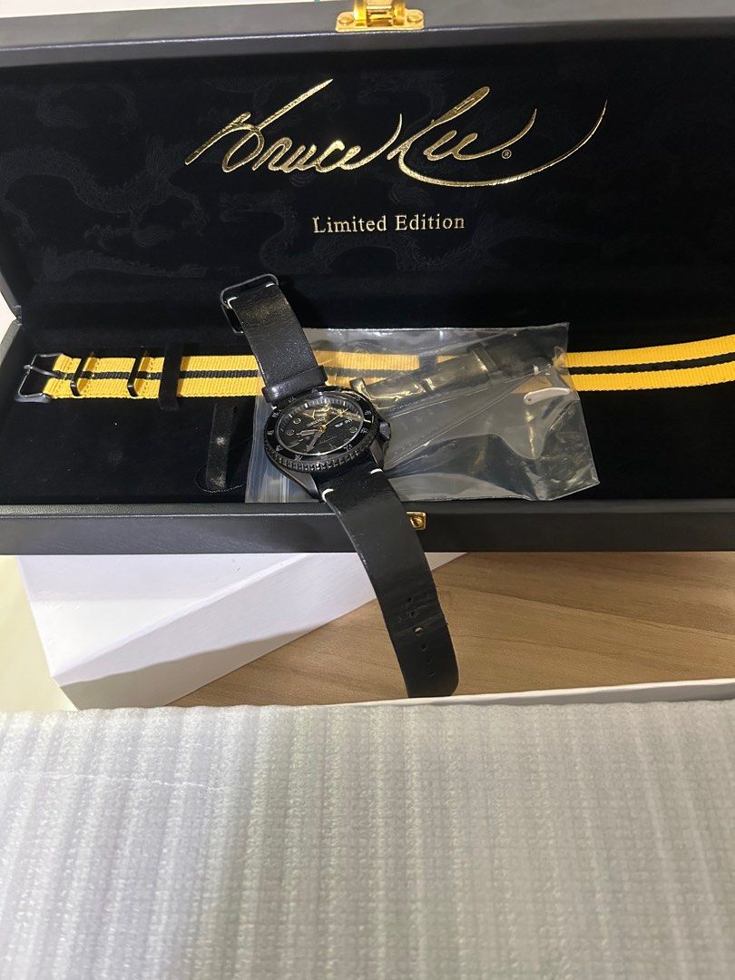 Seiko Limited Edition Watch Bruce Lee, Men's Fashion, Watches ...