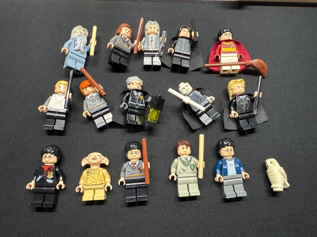SET (15+1) Lego Harry Potter Minifigures - Various Characters, Hobbies ...