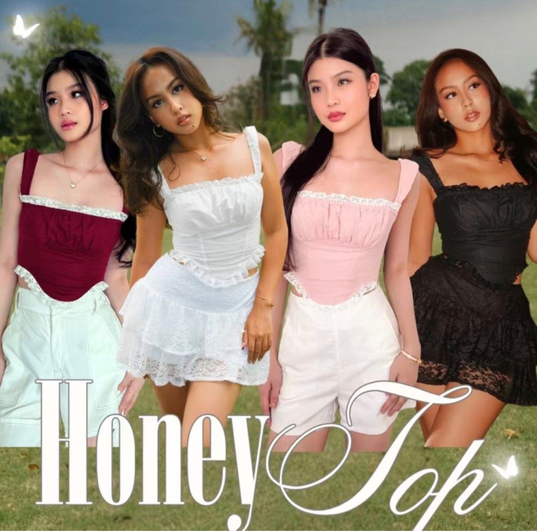 She Wears Sugar Honey Top - Blush, Women's Fashion, Tops, Sleeveless on ...