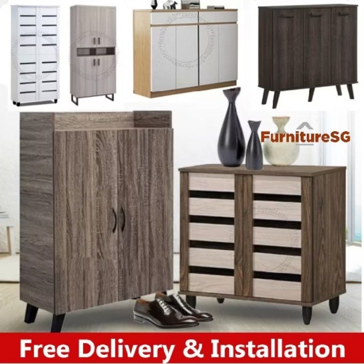 Shoe Cabinet - Multiple Designs Available, Furniture & Home Living ...