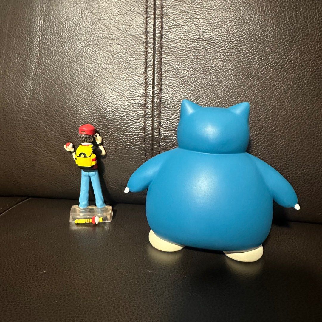 Snorlax and Red Figure Pokemon Scale World Set, Hobbies & Toys, Toys ...
