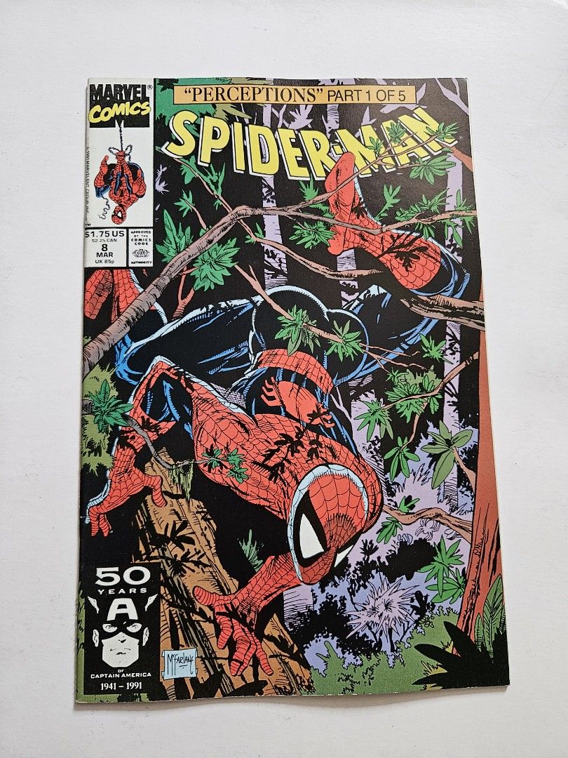 Spiderman Todd Macfarlane Marvel Comics various issues, Hobbies & Toys ...