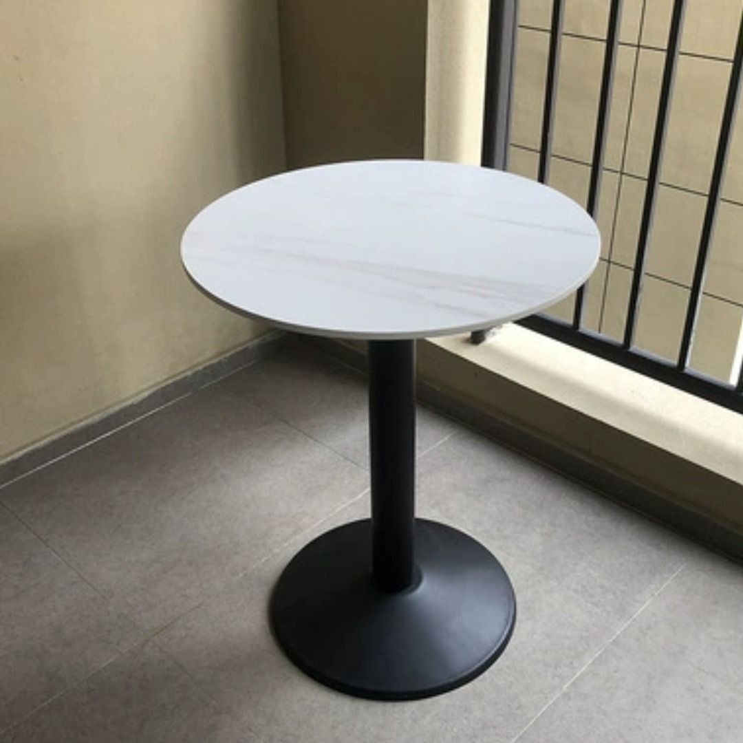 Stone Tabletop Cafe Table, Restaurant Table, Furniture & Home Living ...