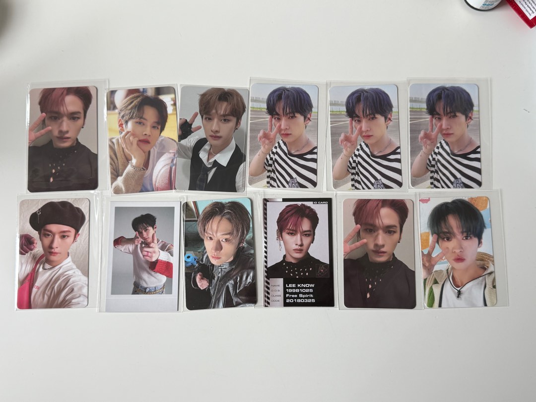 Stray Kids Lee Know Photocards, Hobbies & Toys, Memorabilia ...
