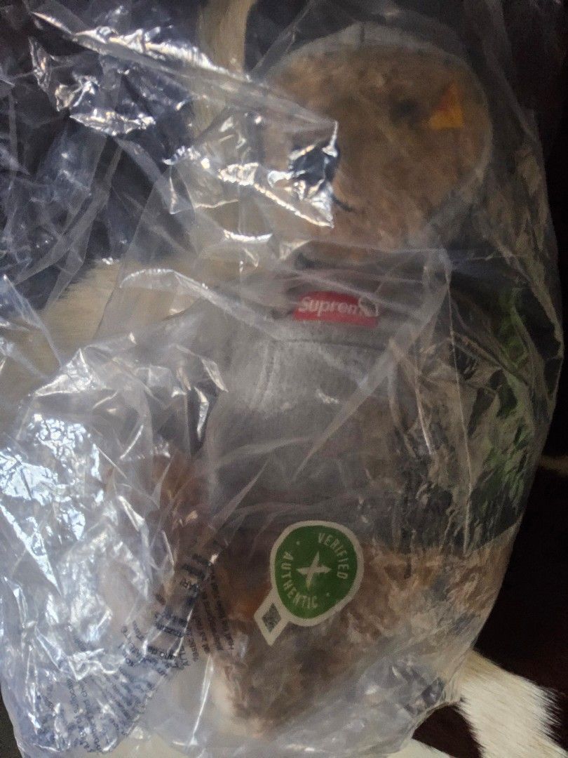 Supreme box / Steiff® Bear, Hobbies & Toys, Toys & Games on Carousell