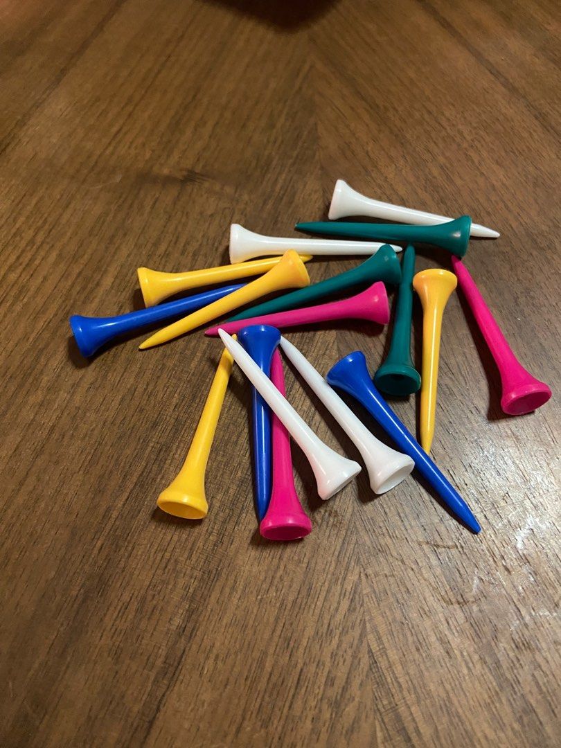 Tabata Golf Plastic Tee 55mm Made in Japan (17 pieces) (new old stock ...