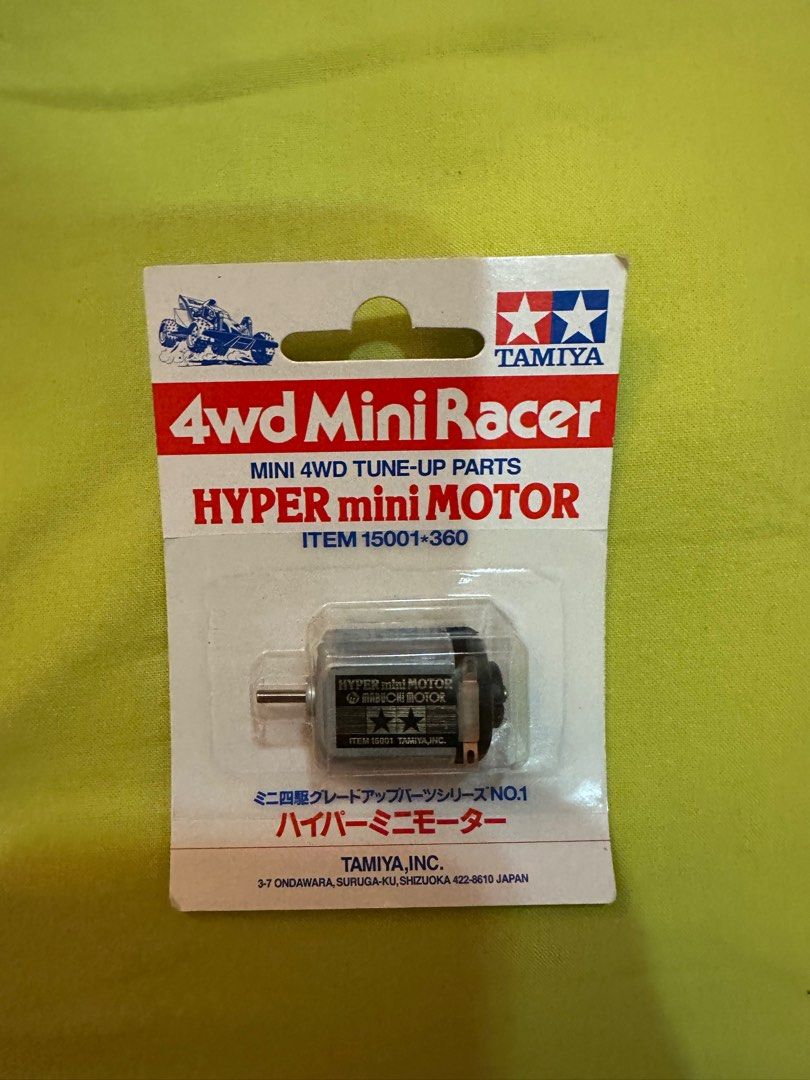 Tamiya hyper mini motor item 15001, Hobbies & Toys, Toys & Games on ...