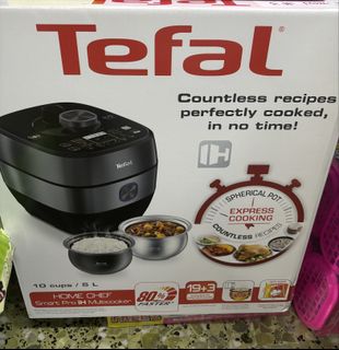 Tefal Delirice Pro Compact Rice Cooker (1L / 5 cups), TV & Home ...