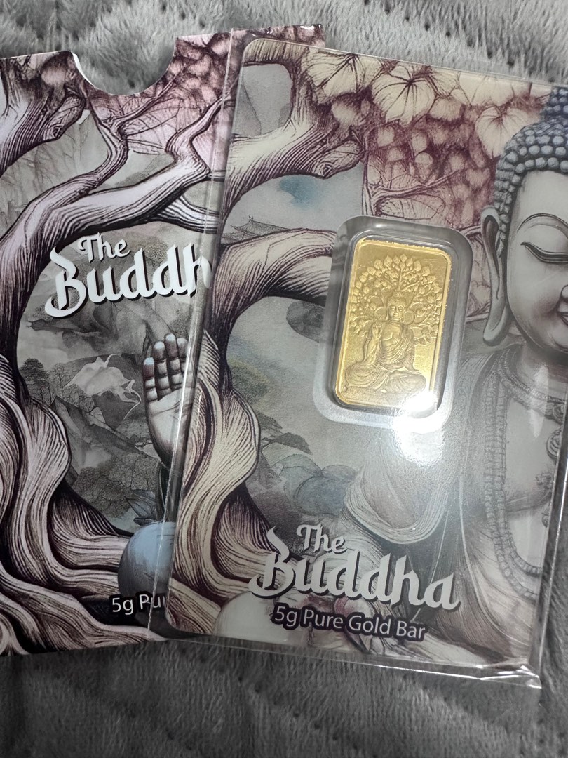 The Buddha 5g Pure Gold Bar, Hobbies & Toys, Memorabilia & Collectibles ...