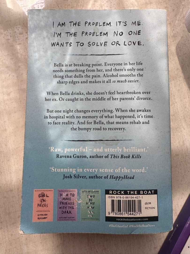 The Glass Girl by Kathleen Glasgow, Hobbies & Toys, Books & Magazines ...