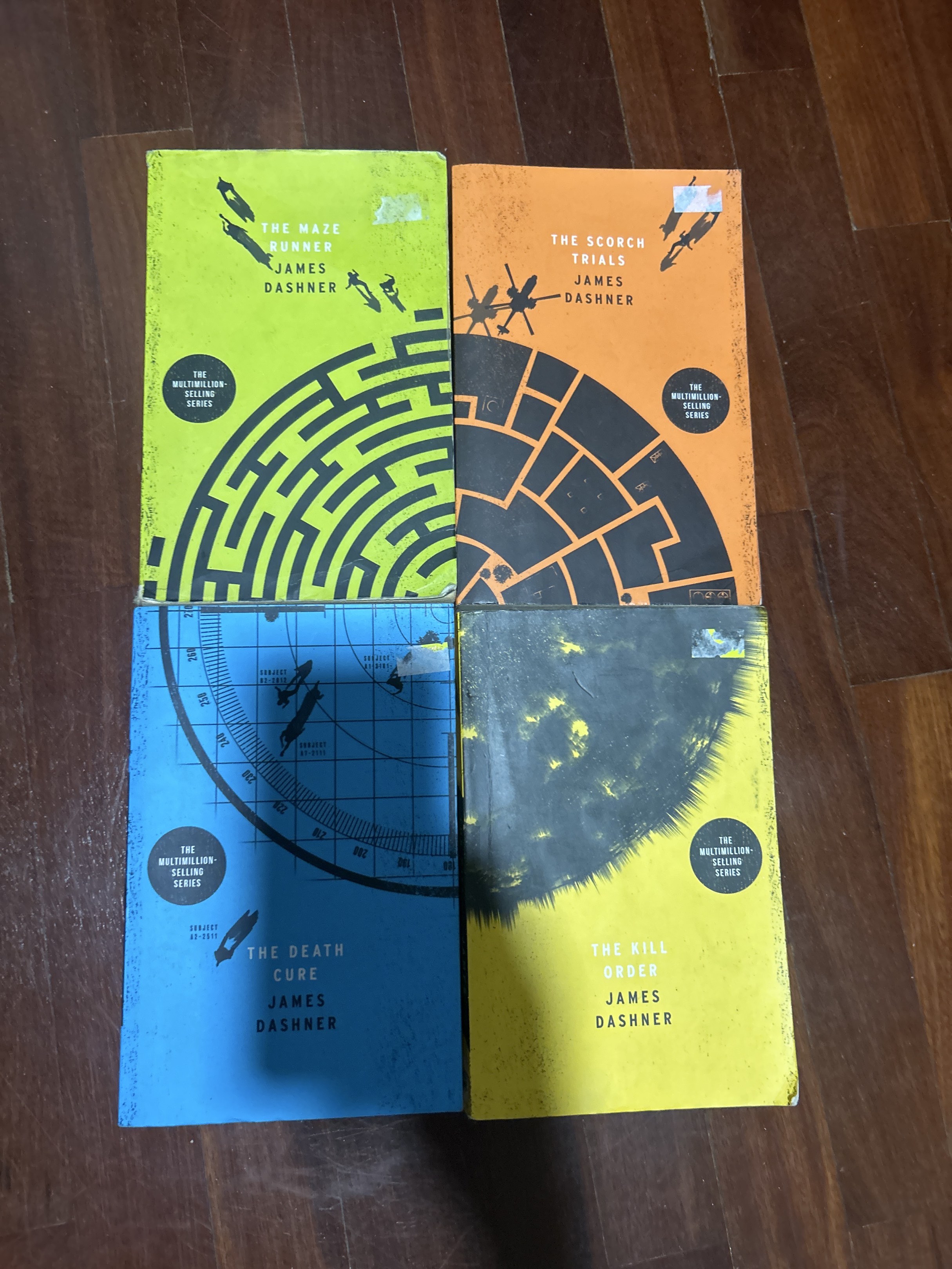 The Maze Runner Series by James Dashner, Hobbies & Toys, Books ...