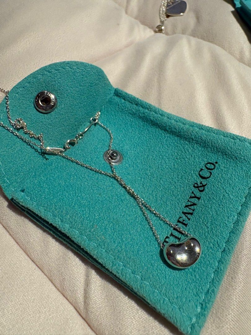 Tiffany & Co. Bean Necklace, Women's Fashion, Jewelry & Organisers ...