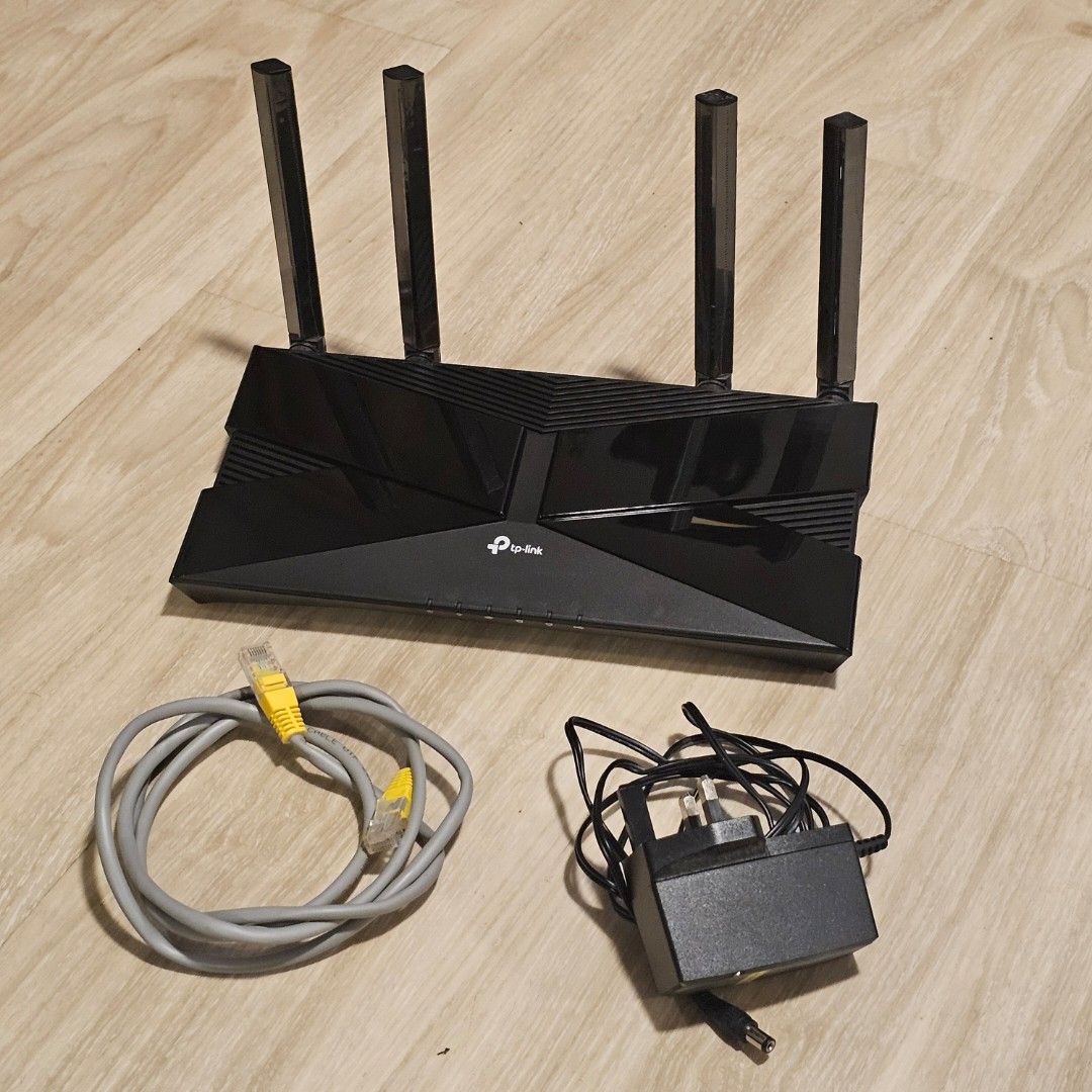Tp-Link EX510 Router with Power Adapter and Cable, Computers & Tech ...