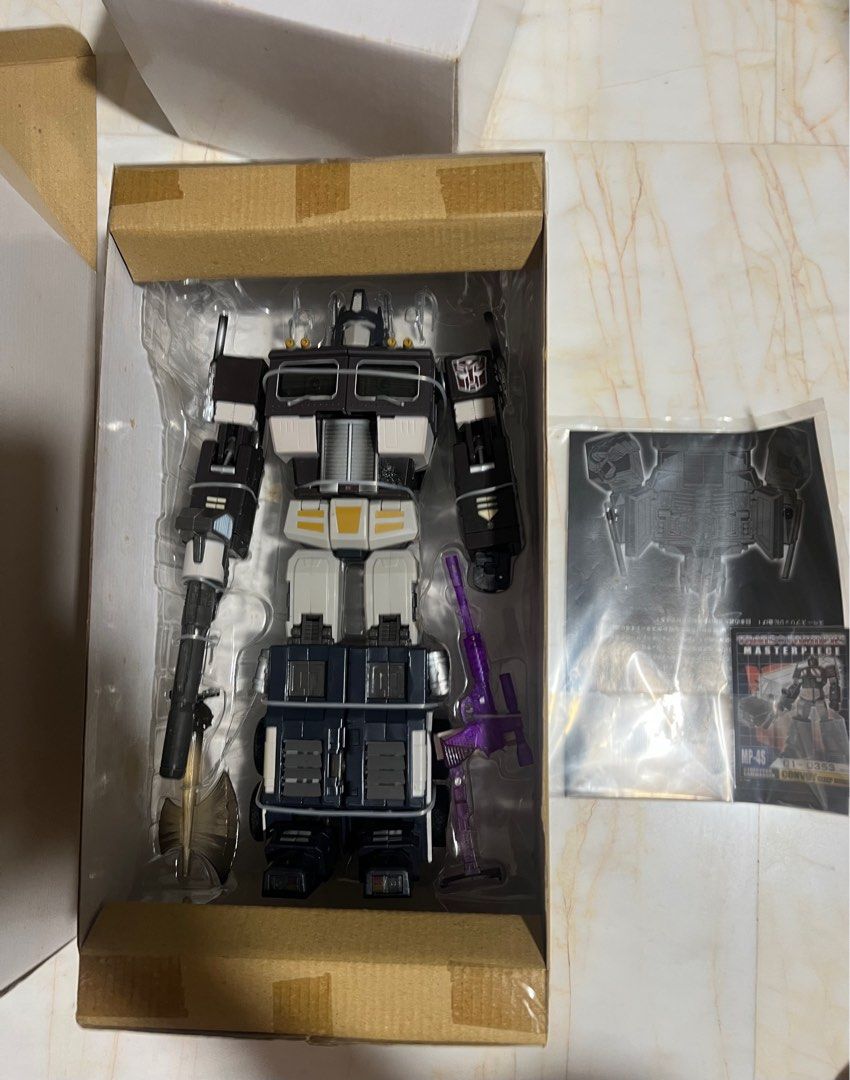 Transformers masterpiece mp4s Optimus prime, Hobbies & Toys, Toys & Games on Carousell