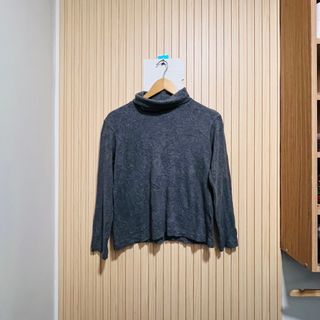 🇯🇵Uniqlo Women Fleece Heattech Turtleneck Thermal Long Sleeves (BH83 ...