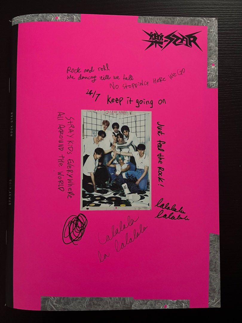 UNSEALED/OPENED Stray Kids ROCK-STAR Album (Rock & Limited), Hobbies ...