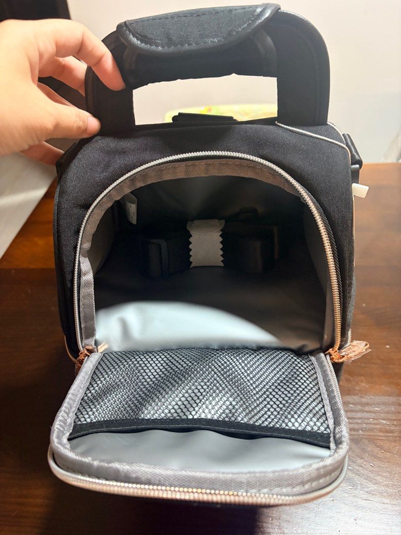 V-Coool Insulated Breastmilk Cooler Bag - Black, Babies & Kids, Nursing ...