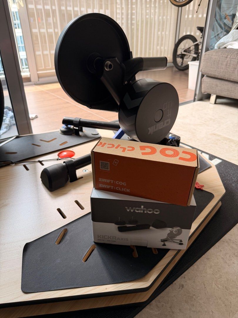 Wahoo KICKR Core V6 Smart Trainer with Accessories, Sports Equipment ...