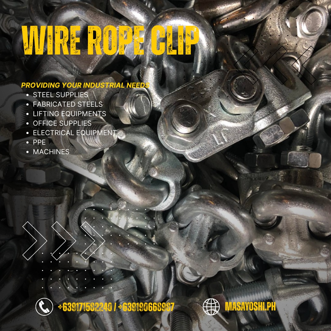 Wire Rope Clip | Stud Bolt | Base Plate | Hex Bolt | MS Plate | HSS ...