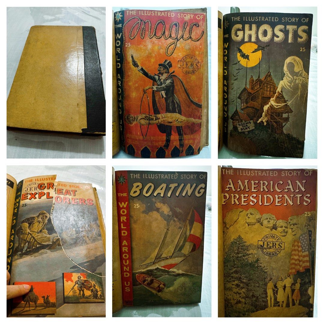 WORLD AROUND US 5 Comics Vintage Binded Book, Hobbies & Toys, Books & Magazines, Comics & Manga ...