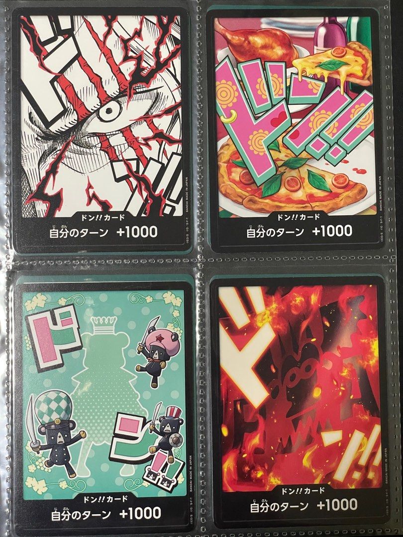[WTS] 20 One Piece cards - Rare DON!! Card Bundle (Inc. GOLD Textured ...