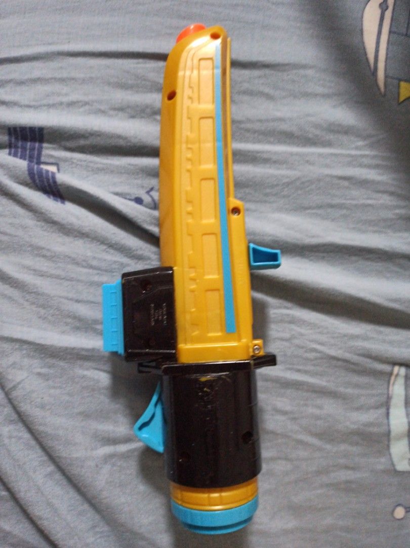 Yellow and Blue Toy Gun, Hobbies & Toys, Toys & Games on Carousell