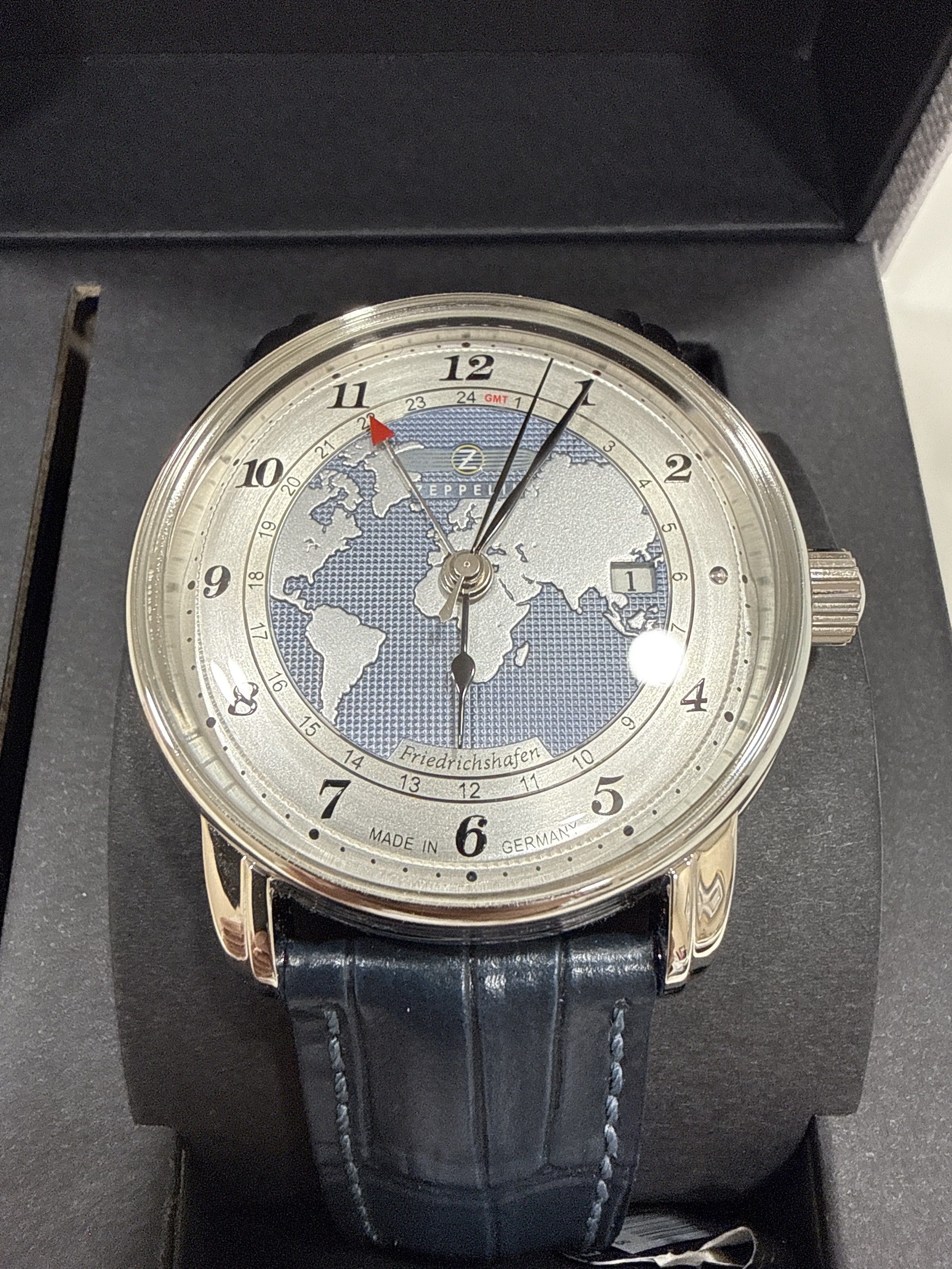 Zeppelin Automatic GMT Watch, Men's Fashion, Watches & Accessories ...