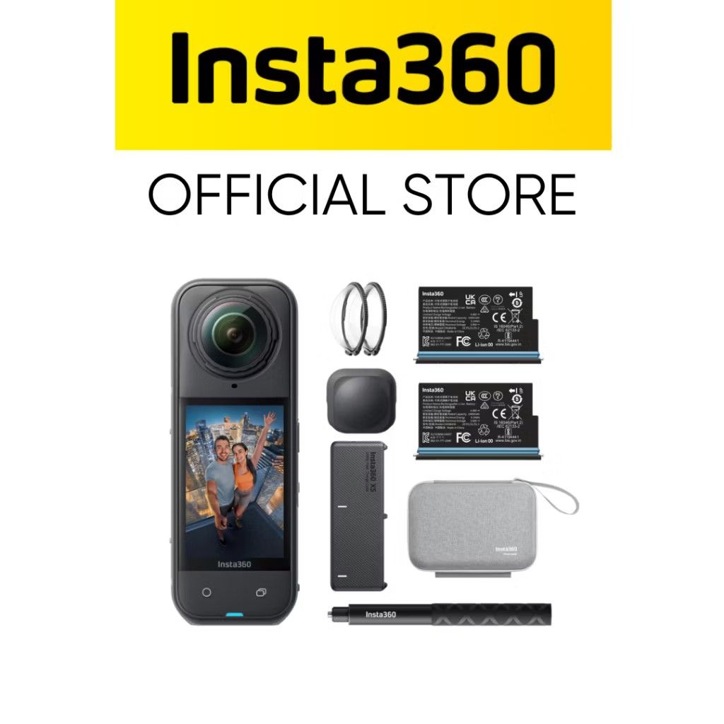 0Insta360 X5 Essential Bundle, Photography, Cameras on Carousell