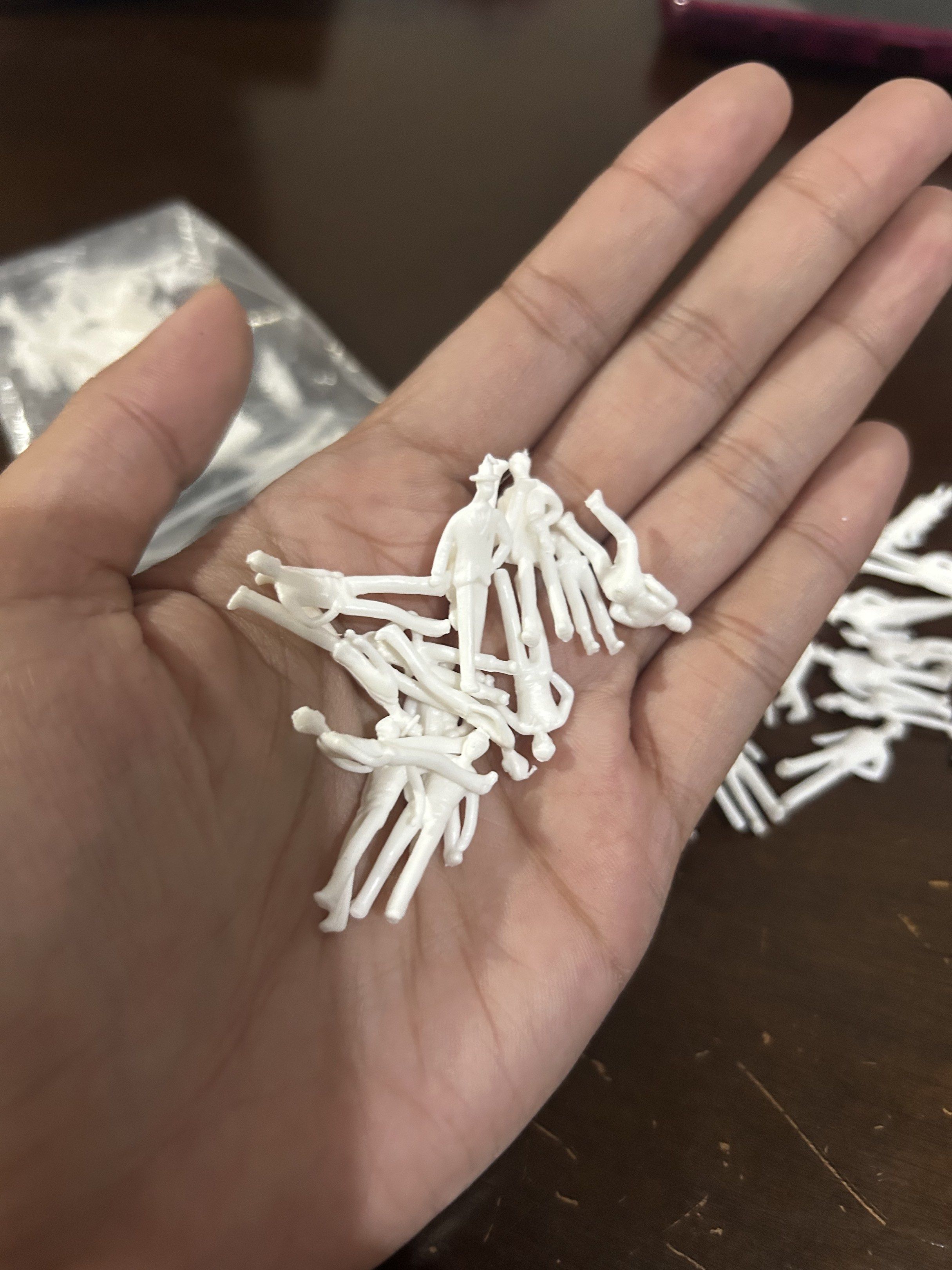 100pcs 1:100 scale Miniature Model Humans for Miniature, Architectures ...