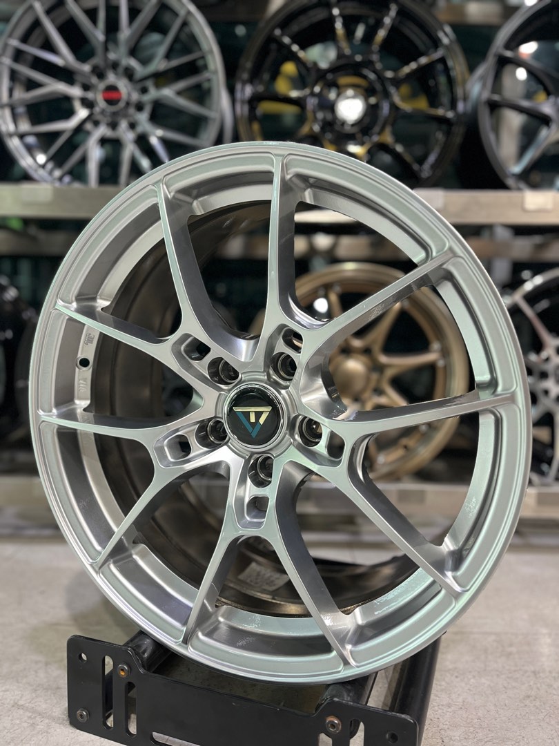 19” rims PCD 5x108 flow formed, Car Accessories, Tyres & Rims on Carousell