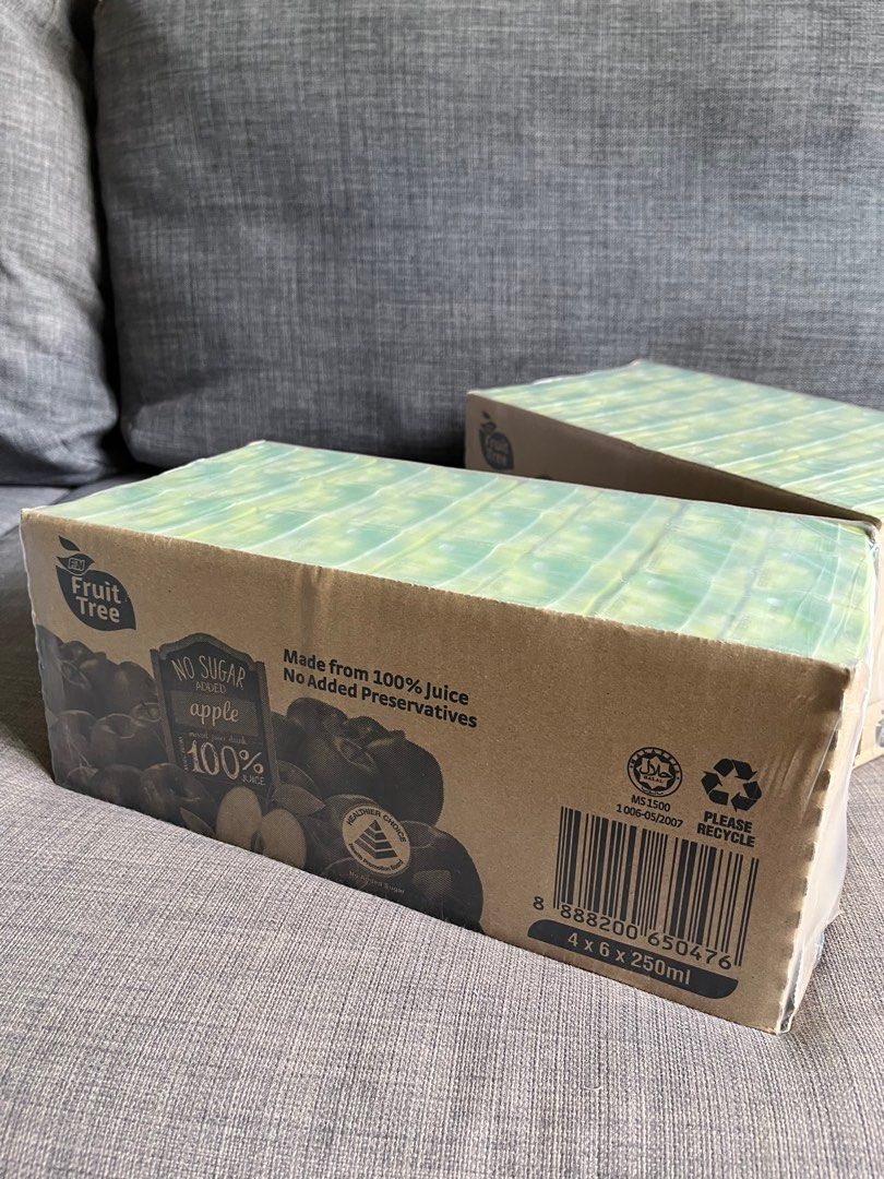 24pack x 250ml F&N FruitTree Apple Mixed Fruit Juice Drink | Mixed ...