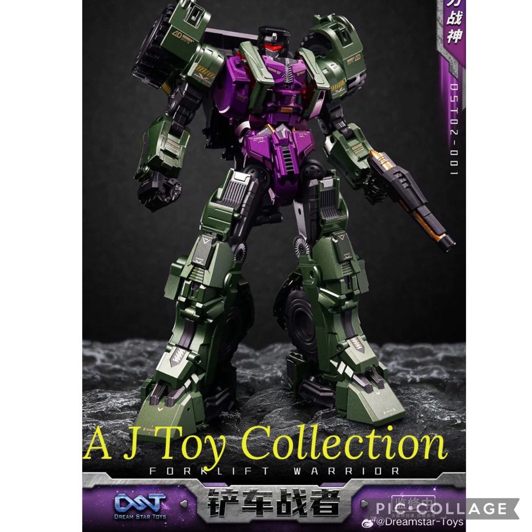 [ In stock ] Transformers Dream Star Toys DST02-001 Shovel Fighter ...