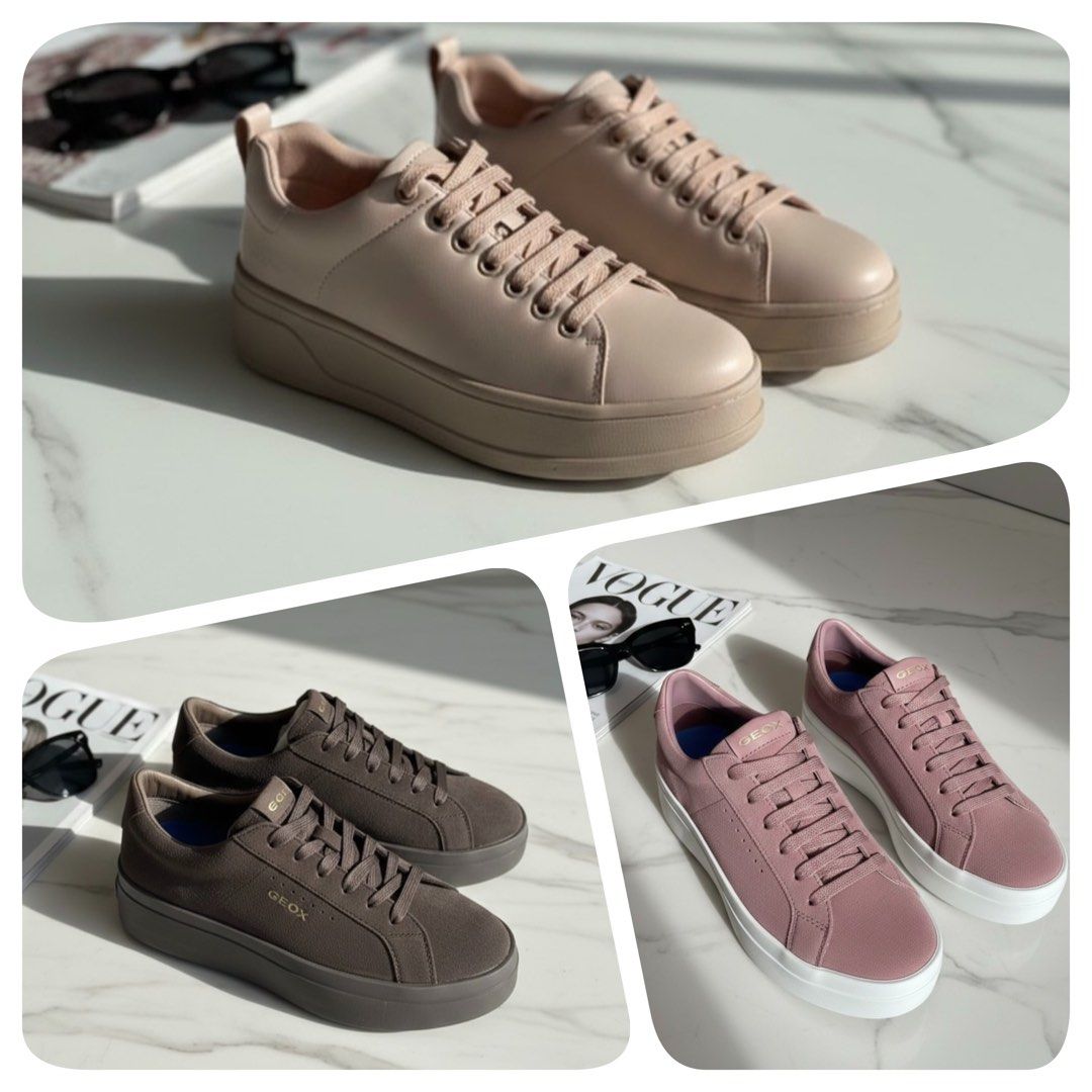 🌸 Pre-Order 🌸 New 💯 Original GEOX Sneakers, Women's Fashion, Footwear ...