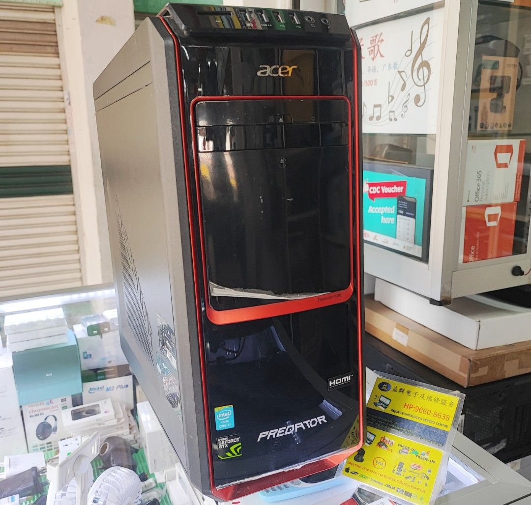 $335 -- i7 Gaming Desktop Acer Predator G3-605 GTX 960 / Cheap Laptop ...