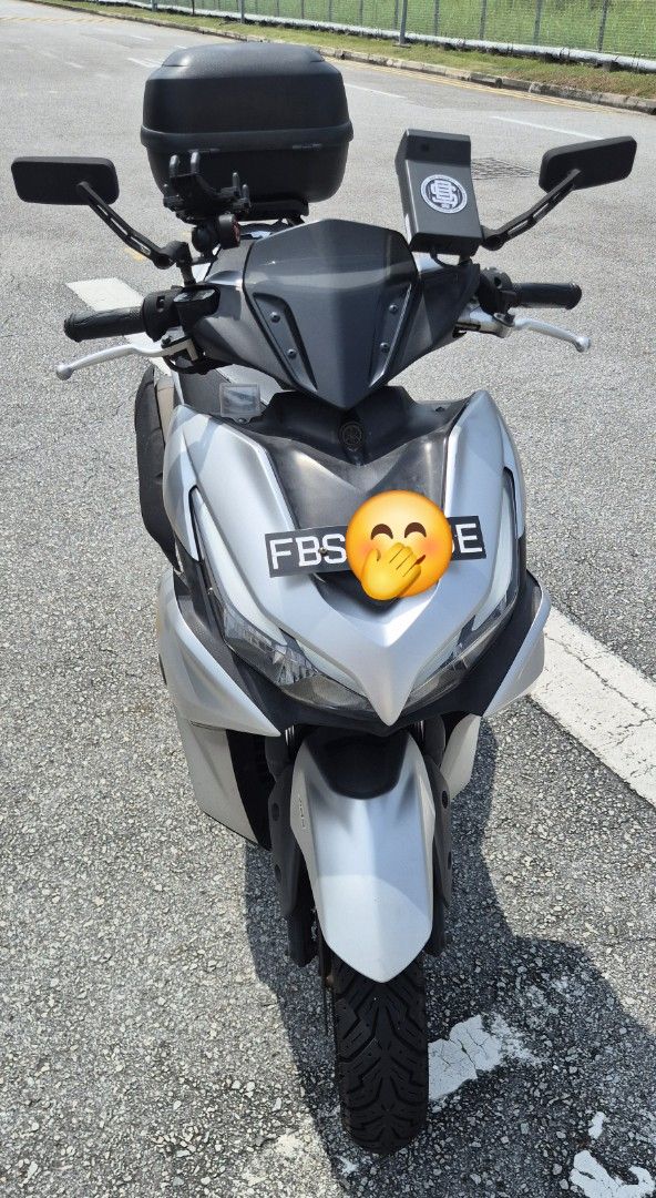 Aerox 155 V2 keyless 2021, Motorcycles, Motorcycles for Sale, Class 2B ...