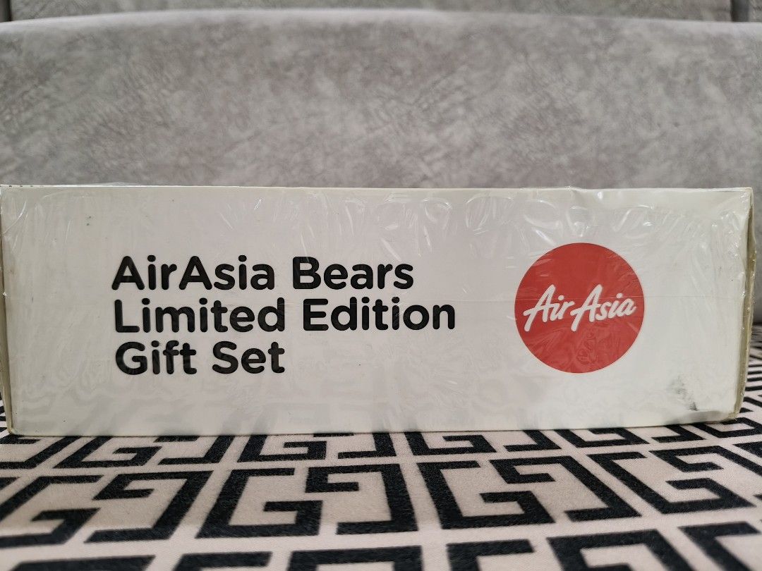 AirAsia Bears Limited Edition Gift Set, Hobbies & Toys, Toys & Games on ...
